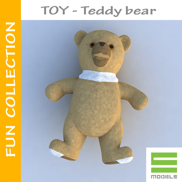 Free Teddy Bear 3D Models for Download | TurboSquid